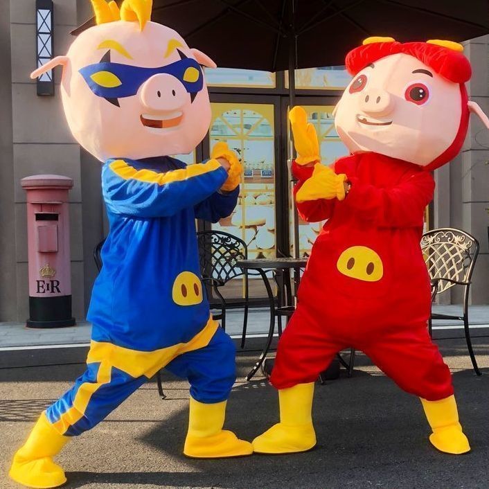 Piggy Hero cosplay costume cartoon doll costume Feifei Princess Dumb ...
