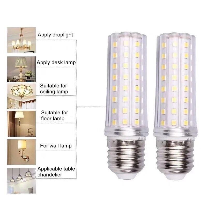 Super Bright Led Bulb E27 E14 Corn Lamp 220v Highlight Led Light ...