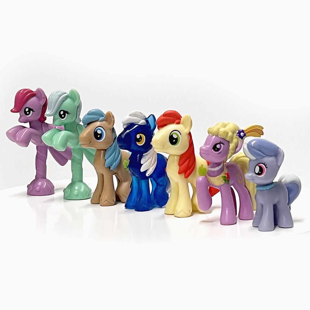 5cm My Little Pony Action Figure PVC Mini Cute Cartoon Pinkie Pie Horse ...