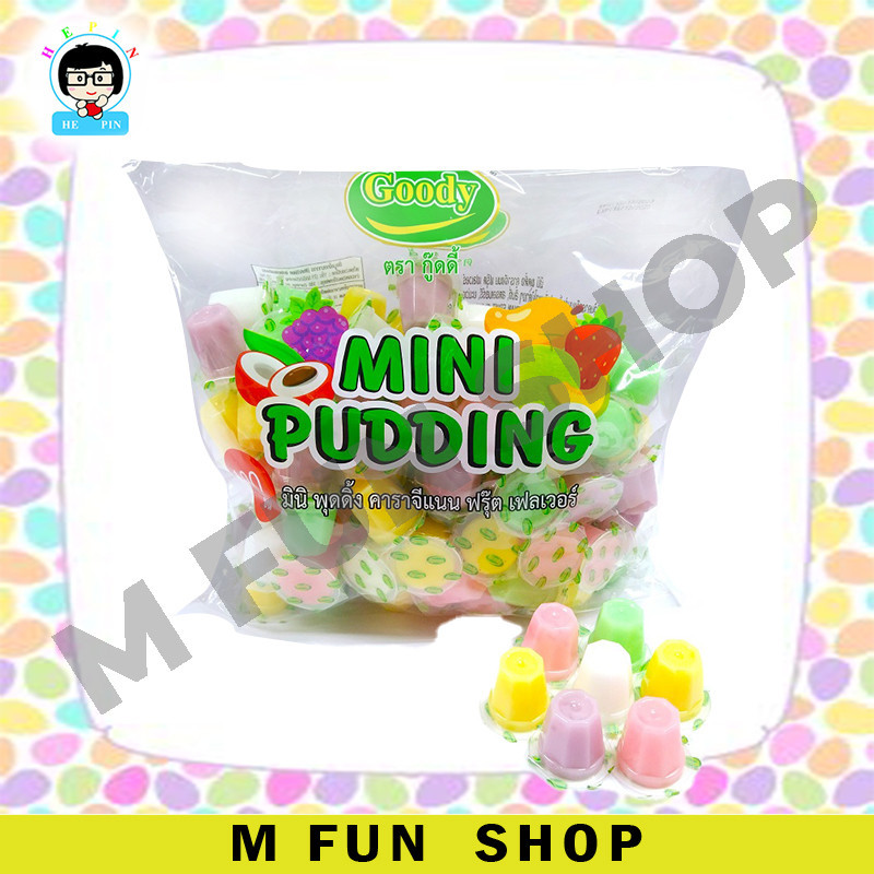 Goody Brand +/-100 Pcs Mini Pudding With Nata Jelly Mix Fruit Flavor (± ...