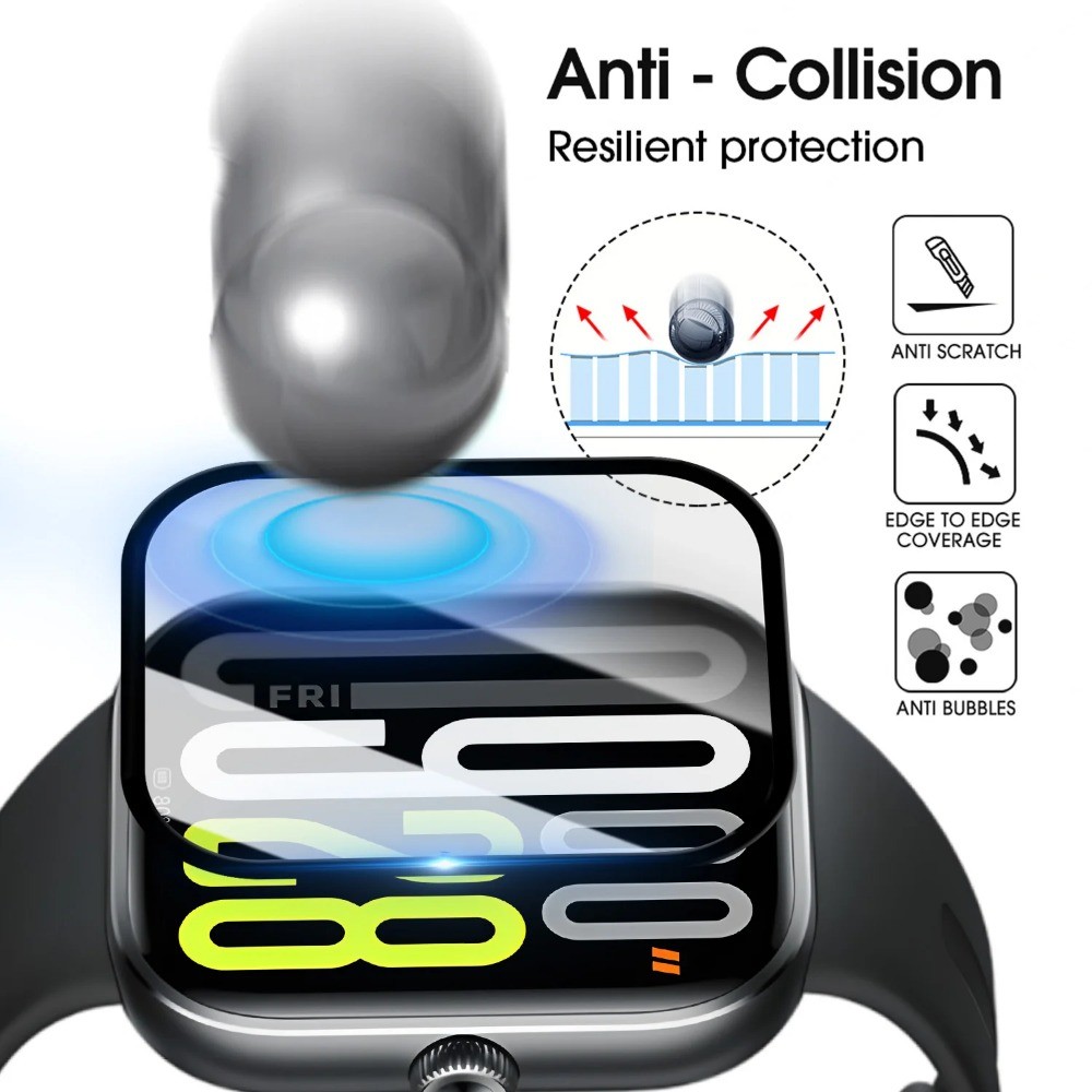 For Redmi Watch 5 Active Full Curved Screen Protector Smartwatch HD ...