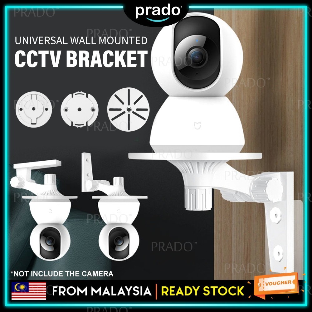PRADO Universal CCTV Stand Wall Mounted CCTV Holder Punch-Free CCTV ...