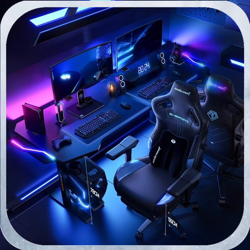 Computer Table Solid Wood Office Table Electric Lift Computer Desk ...