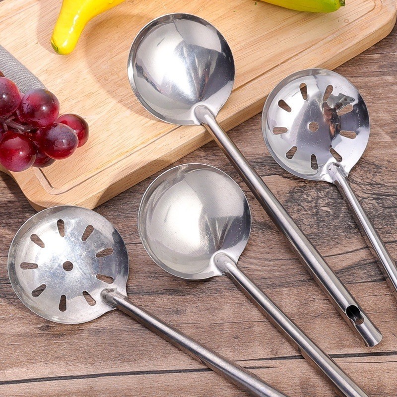 Stainless Steel Strainer Spoon - Hot Pot Strainer Spoon - Long Handle ...