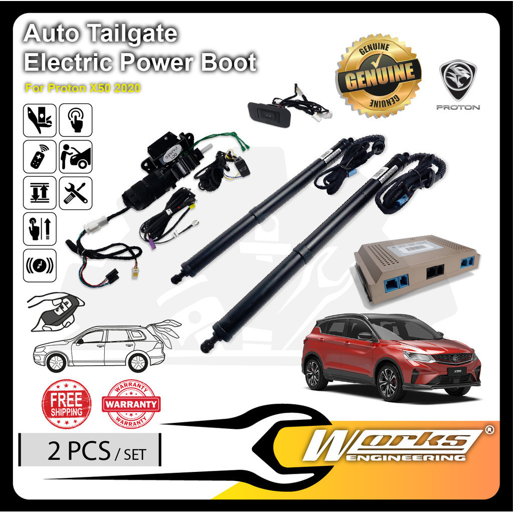 OTP Proton X50 Plug & Play Electric Auto Tailgate Power Boot Soft Close ...