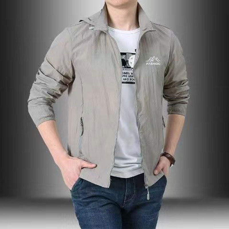 UltraThin Version Sunscreen Windbreaker Summer Unisex Casual Jacket ...