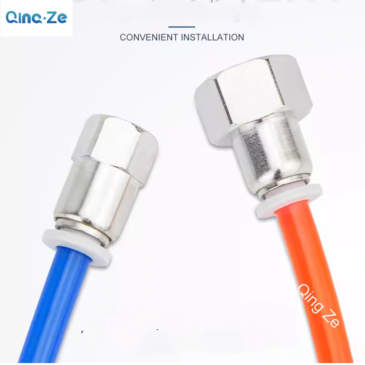 Pneumatic Components Quick Insert Air Pipe Joint Copper Joint Internal ...