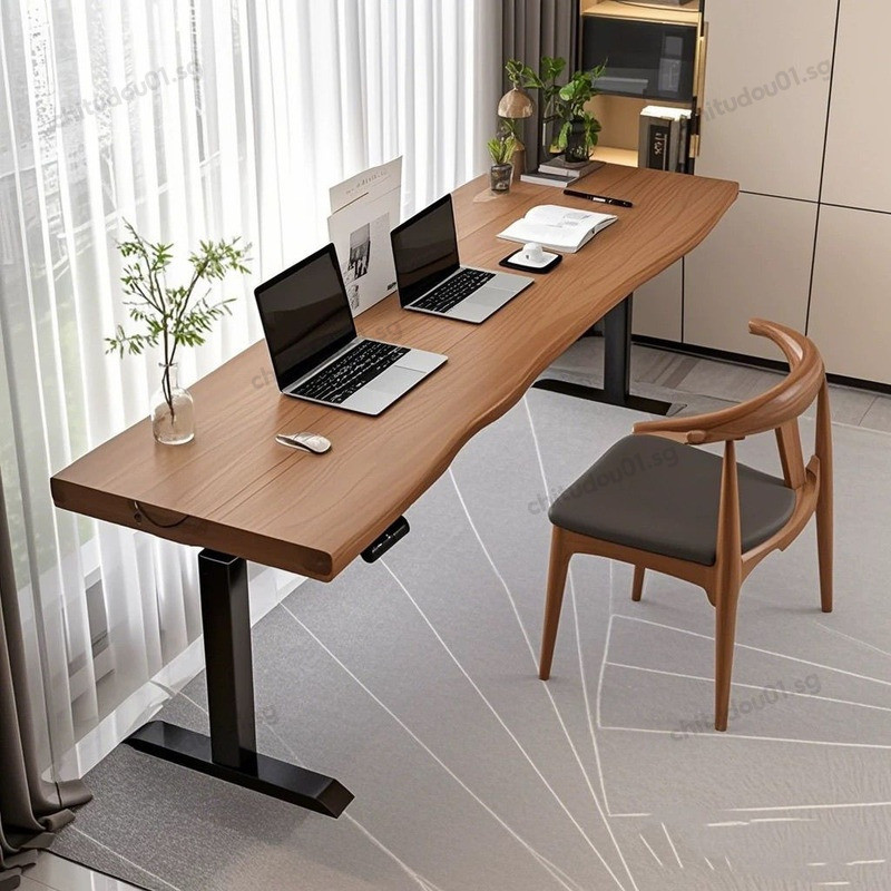 Computer Table Multi Functional Computer Desk Solid Wood Standing ...