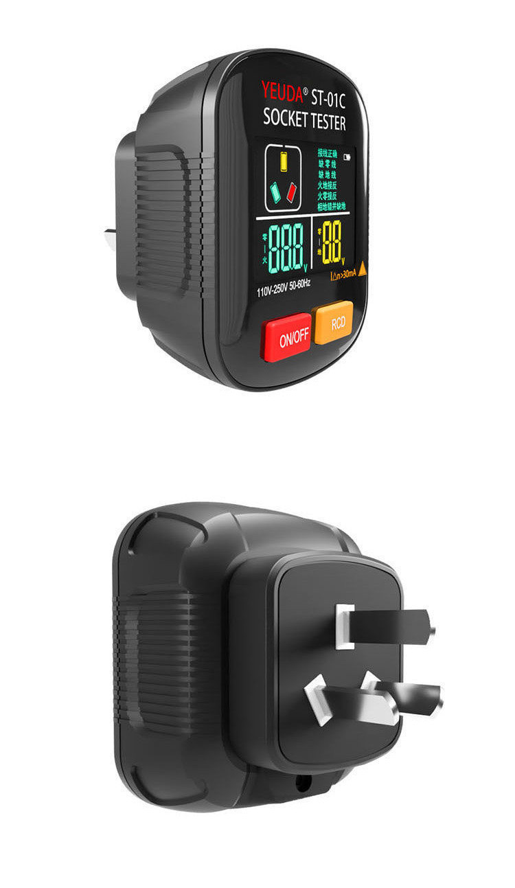 Yd Socket Test Phase Detector Power Polarity Voltage Tester ...