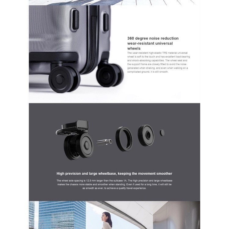 Xiaomi Luggage Classic 20/24/28-inch MI Suitcase TSA Lock Universal ...