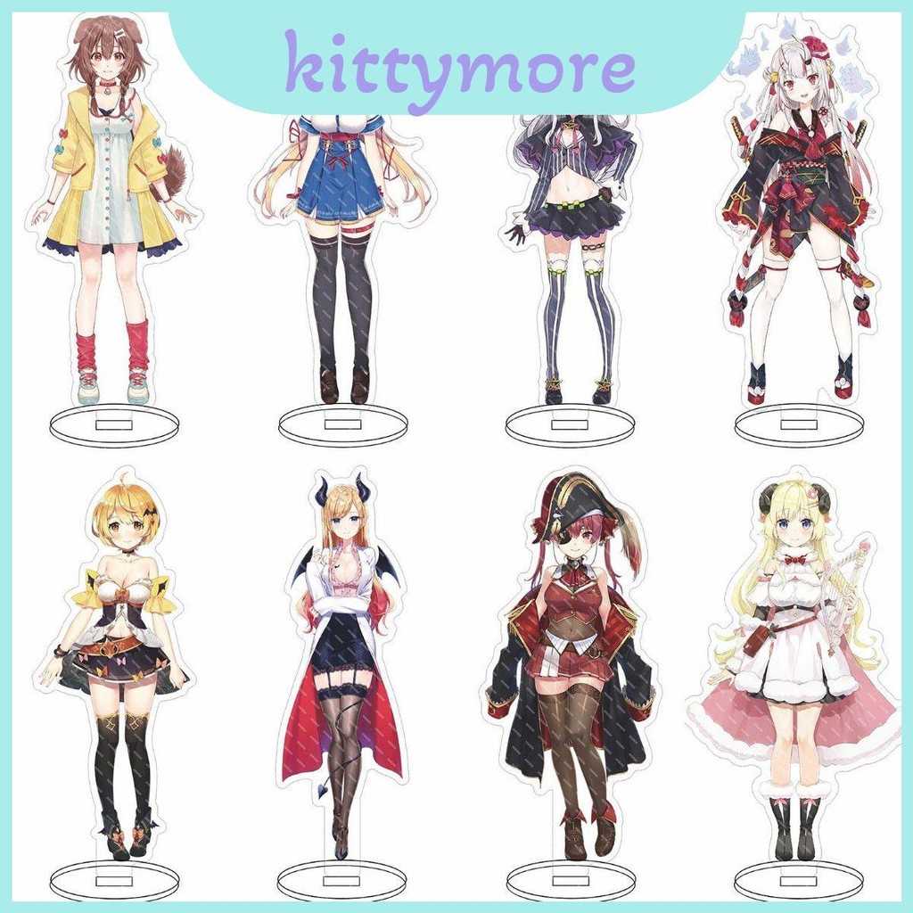 Stand Hololive Vtuber Figure Unique Acrylic Ornaments For Decor Home ...