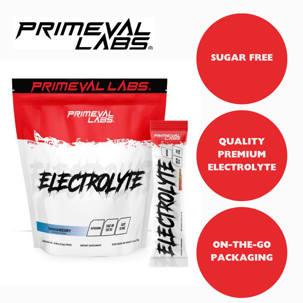 Primeval Labs ELECTROLYTE - Sugar Free Hydration Drink Packets ( 30 ...
