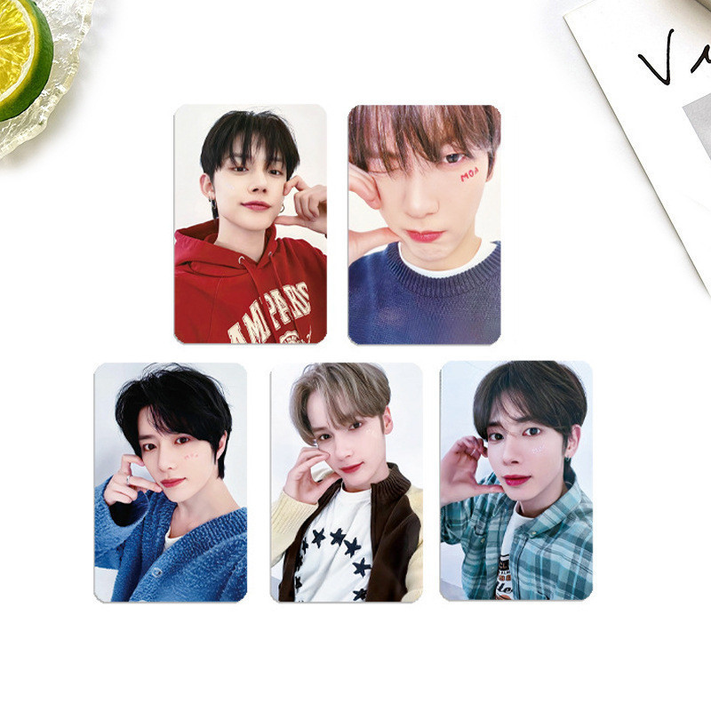 Kpop TXT 5th Anniversary Commemorative Card Postcard Random Card Cui ...