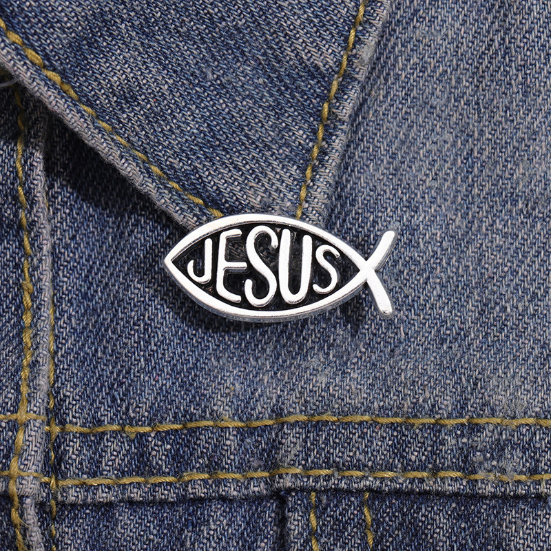 78 Styles Jesus Badges Messiah Lapel Pins Cartoon Character Brooches ...