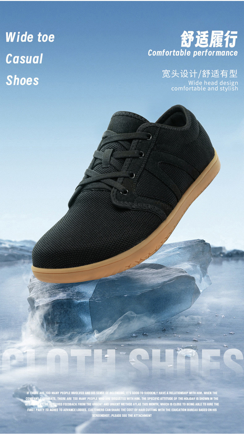 Size 36-47 Women Or Men Wide foot walking shoes non slip Breathable ...
