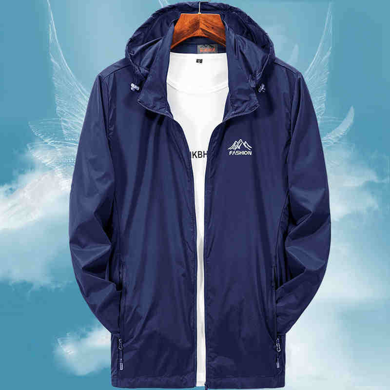 Men UV Jacket Quick-drying Sun Protection Jacket Lightweight Jackets ...