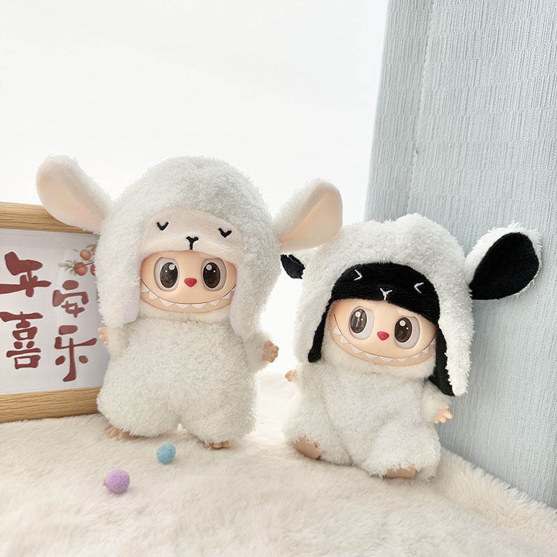 （only baby clothes）labubu v1 v2 clothes Macarons labubu clothes fit ...