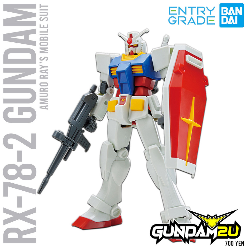 BANDAI EG 1/144 RX-78-2 Gundam - Entry Grade01 Gundam 0079 One Year War ...