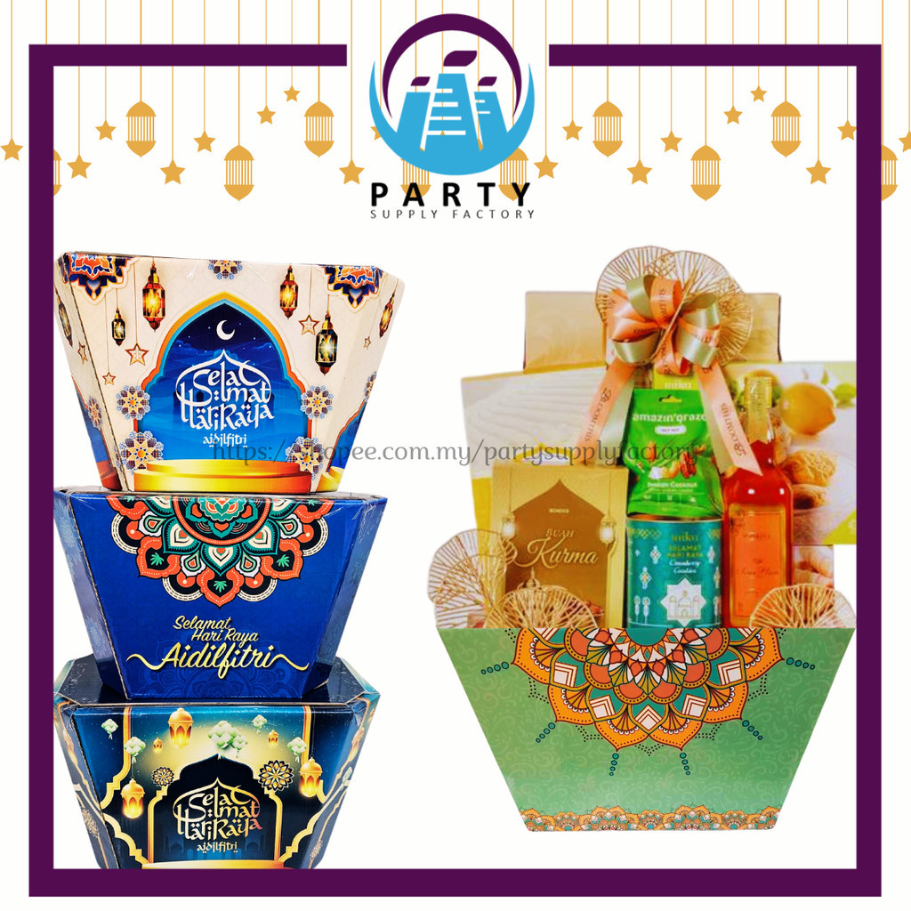 100CS HAMPER BOX HARI RAYA LIMITED EDITION / HAMPER RAYA / HAMPER BASE ...