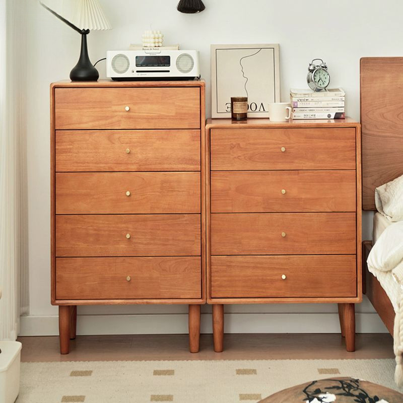 All Solid Wood Bucket Cabinet Cherry Color Living Room Side Cabinet ...