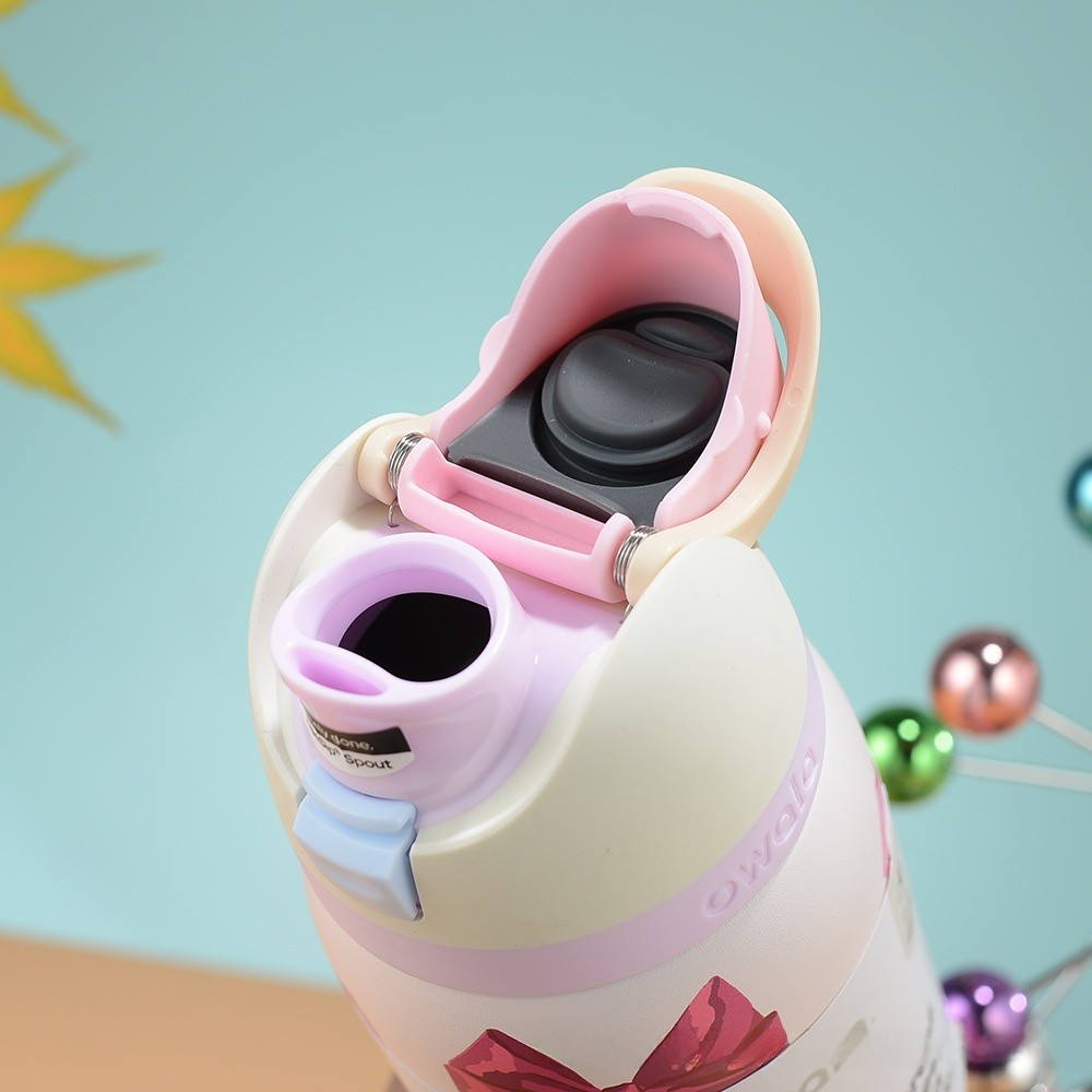 New KT Cat Owala Insulated Water Bottle 32oz Portable thermos Outdoor ...