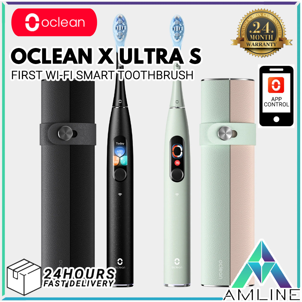 Oclean X Ultra S WiFi Smart Electric Toothbrush AI Voice Guidance Smart Touchscreen 40 Days ...