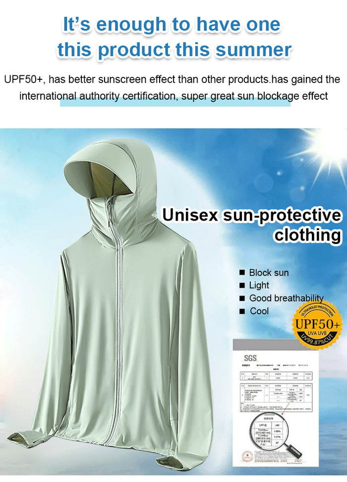 💕SG STOCK💕Sun UV Protection Quick Dry Jacket Clothing Proof Skin Coats ...