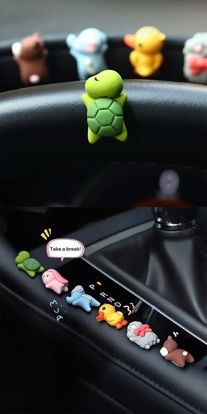 [Hot] [Wholesale Price] Cute Little Turtle Car Ornaments / Dashboard ...