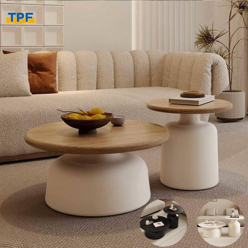 TPF Coffee Table solid wood table, simple small unit living room ...