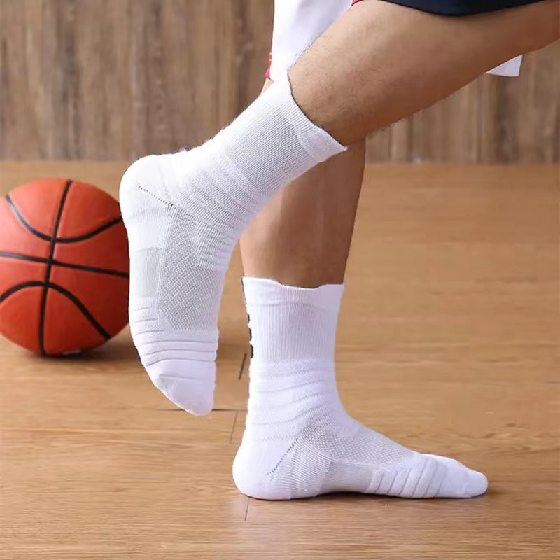 1Pair/3Pair Men's Socks Compression Stockings Breathable Basketball ...