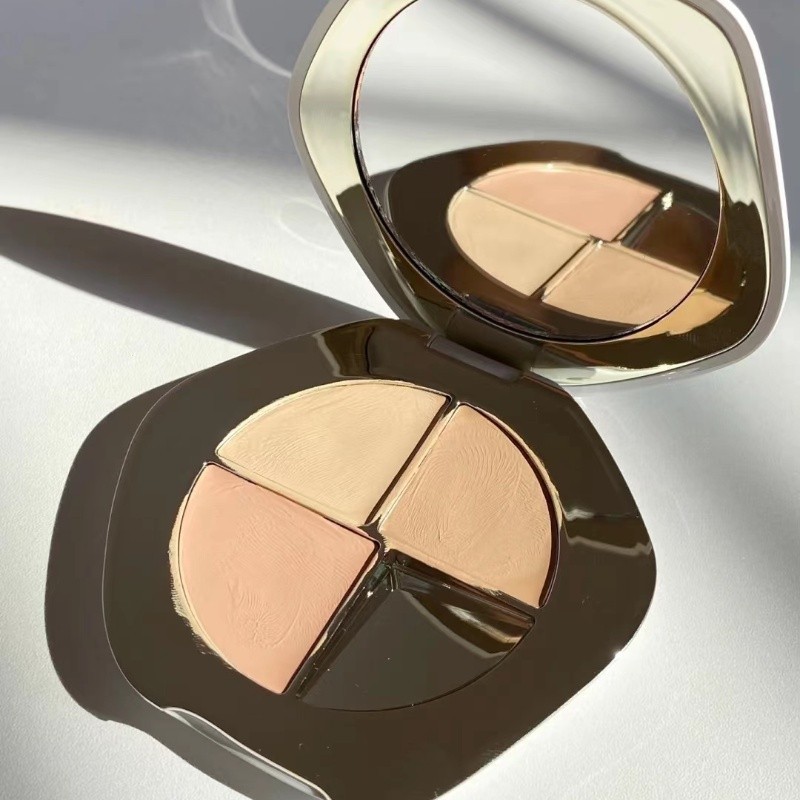 彩棠 三色遮瑕 Timage Concealer Tri Color Palette Brighten Skin Tone Cover ...