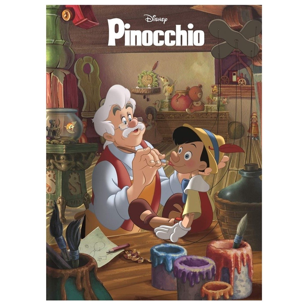 Disney Pinocchio Magic Readers Story Book for Kids with 3D Cover ...
