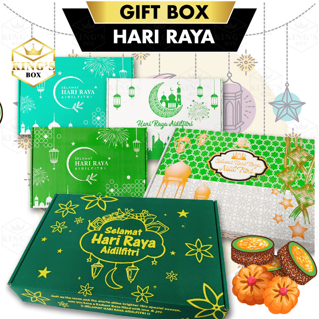 Hari Raya Colour Box Craft Paper Box Pizza Box Carton Box Kotak Packing ...