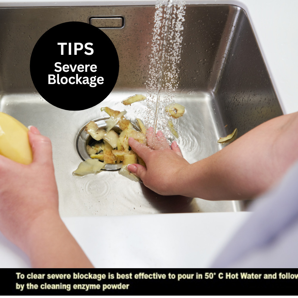 🔥Japan Powerful 🔥99.9% Anti-Bacterial / Sink Drain Cleaner Bathroom ...