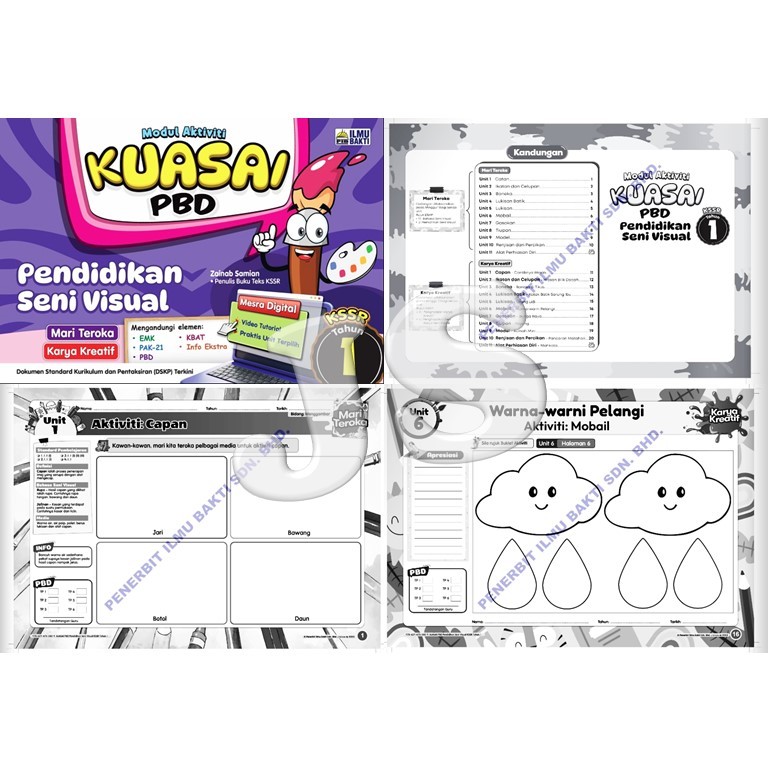 ACTIVITY MODULE TO MASTER PBD VISUAL ARTS EDUCATION YEAR 1 2 3 4 5 6 ...