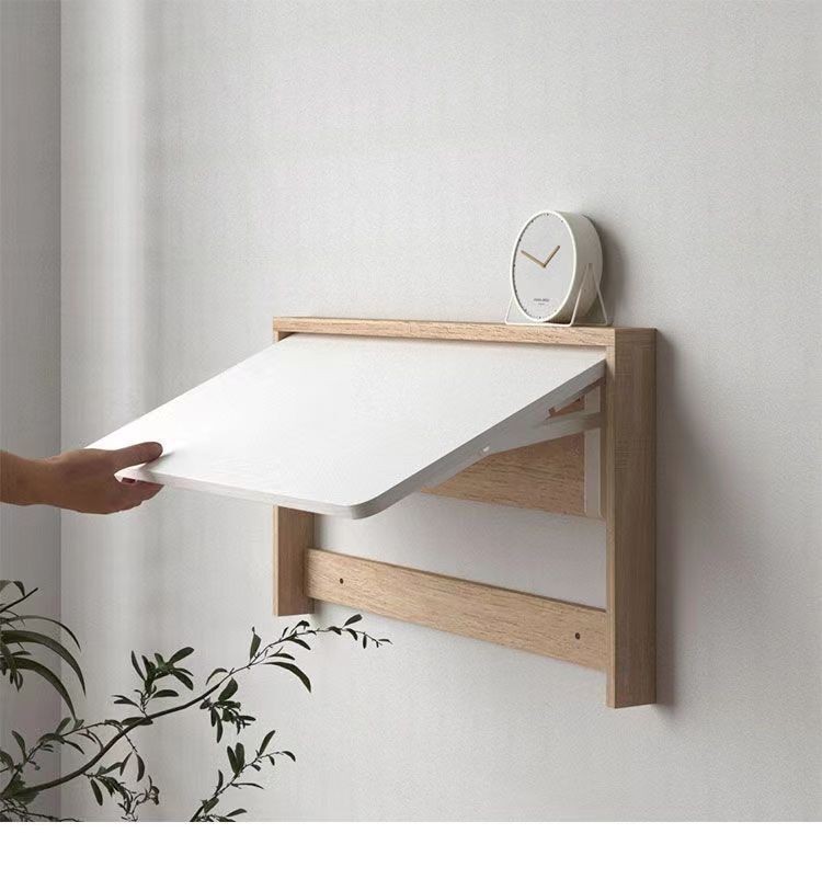 Wall Table Mounted Foldable Table Study Table Small Unit Storage Study ...