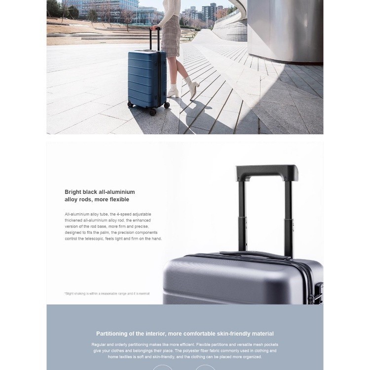 Xiaomi Luggage Classic 20/24/28-inch MI Suitcase TSA Lock Universal ...