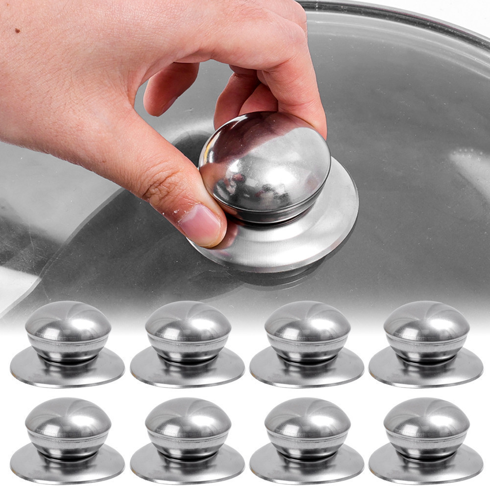 [Wholesale] Pot Lid Holding Knobs - Stainless Steel Pot Lid Handle ...