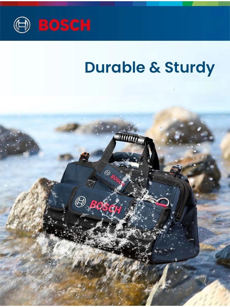 Bosch Tool Bag 4 Size Mini/S/M/L Tools Storage Organizer Bag Work Bag ...