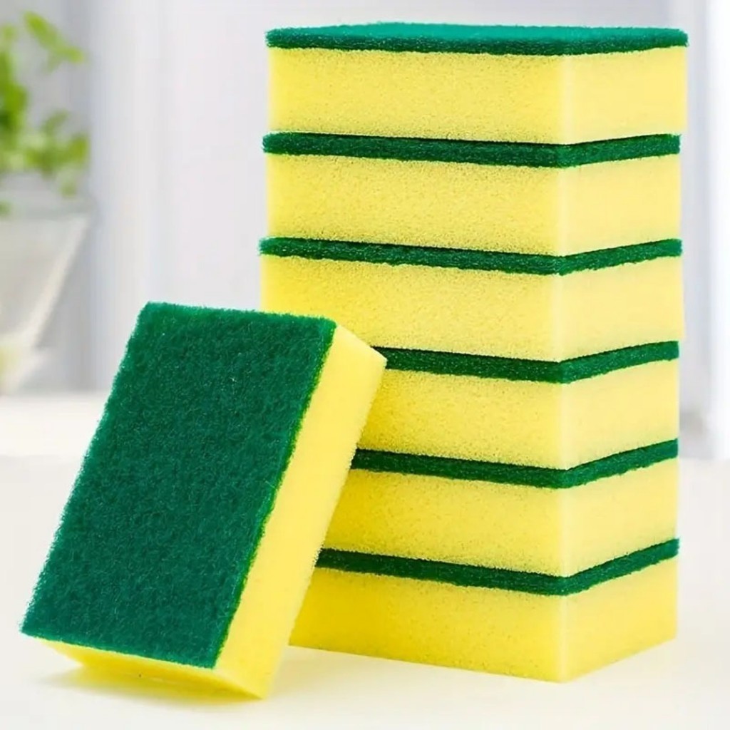 5Pcs/10Pcs Cleaning Sponge Scrubber Basin Dishwashing Magic Wipe ...