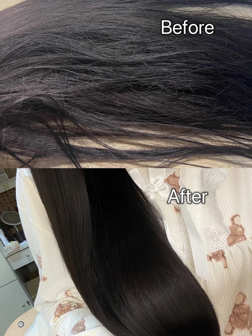 Authentic Rice Water Traditional Shampoo Oil Control and Fluffy Black ...