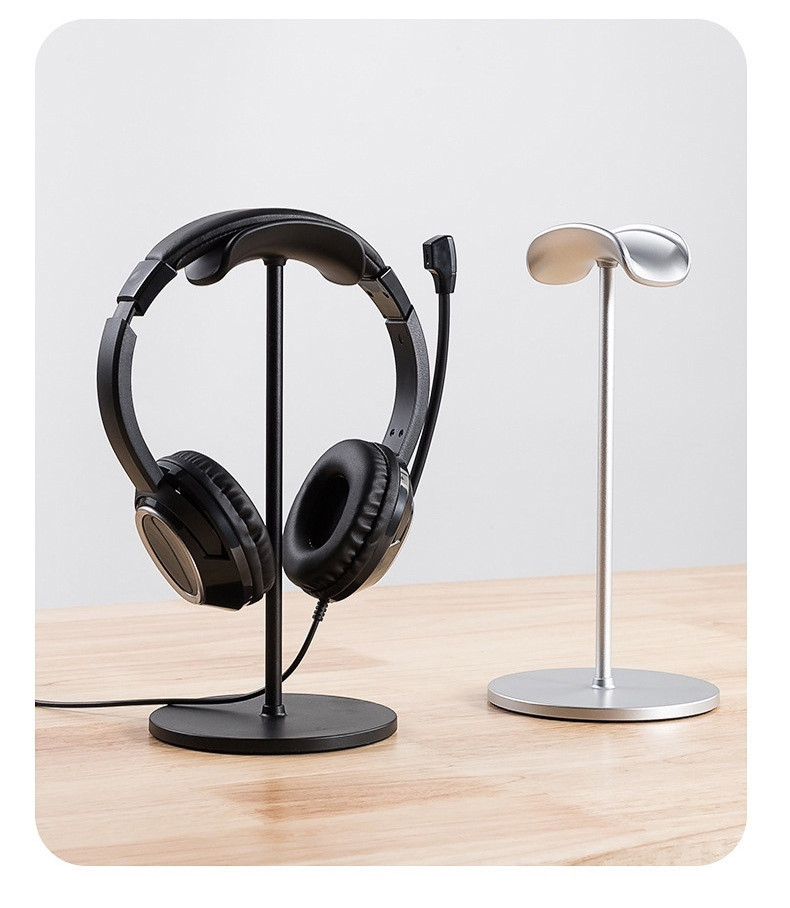 Metal headphone stand desktop headphone stand detachable headphone ...