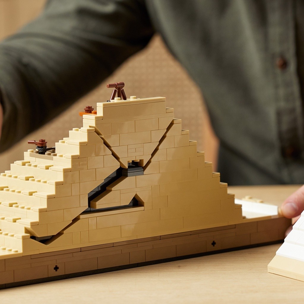 LEGO Architecture Great Pyramid of Giza 21058 Building Kit (1,476 ...