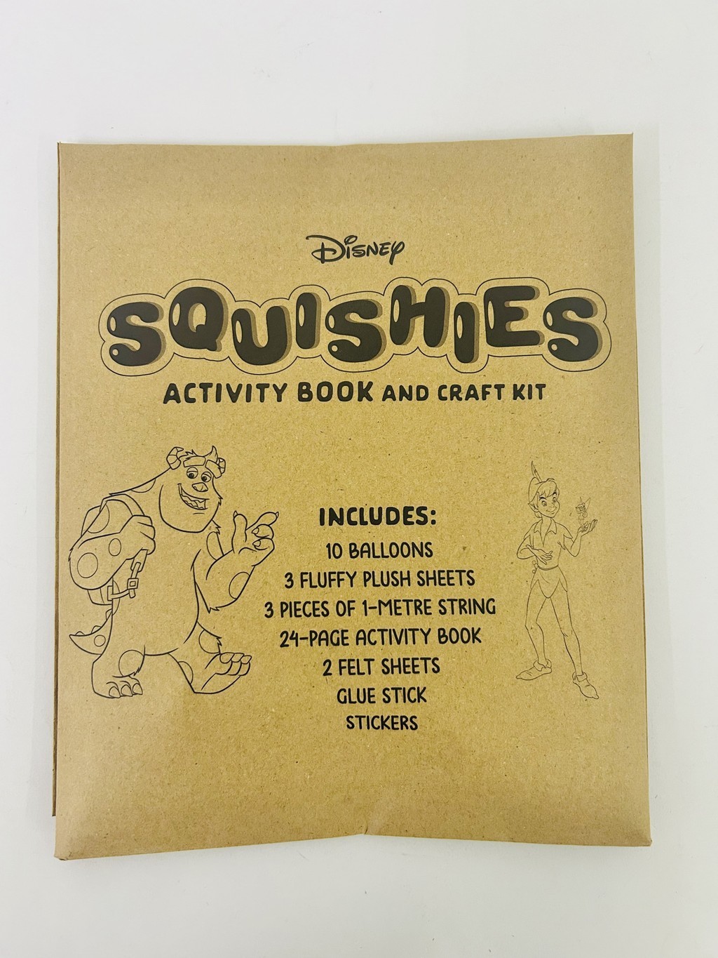 Disney Make Your Own Squishy Activity Book & Craft Kit (Boxset) For ...