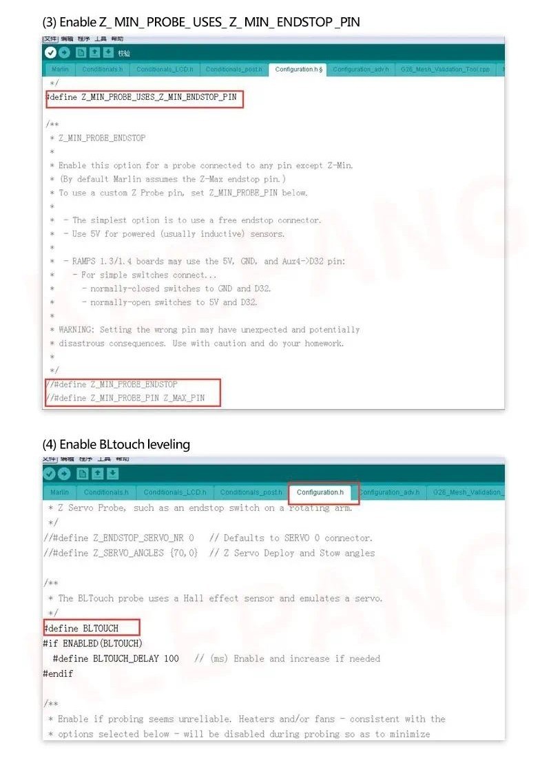 Ender 3 Upgrade BL Touch 3D Touch Sensor Auto Bed Leveling Sensor Probe ...