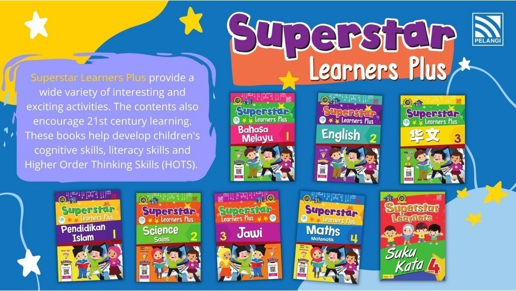 Preschool & Kindergarten: Superstar Learner Plus (Malay) | Shopee Singapore