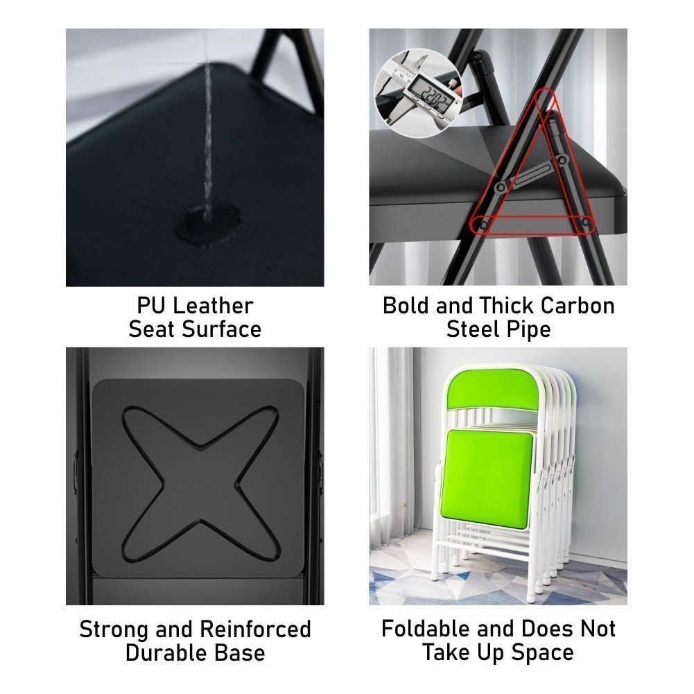 🇸🇬Koala Home🔥Foldable Chair Folding Chair Waterproof Seat Designer ...