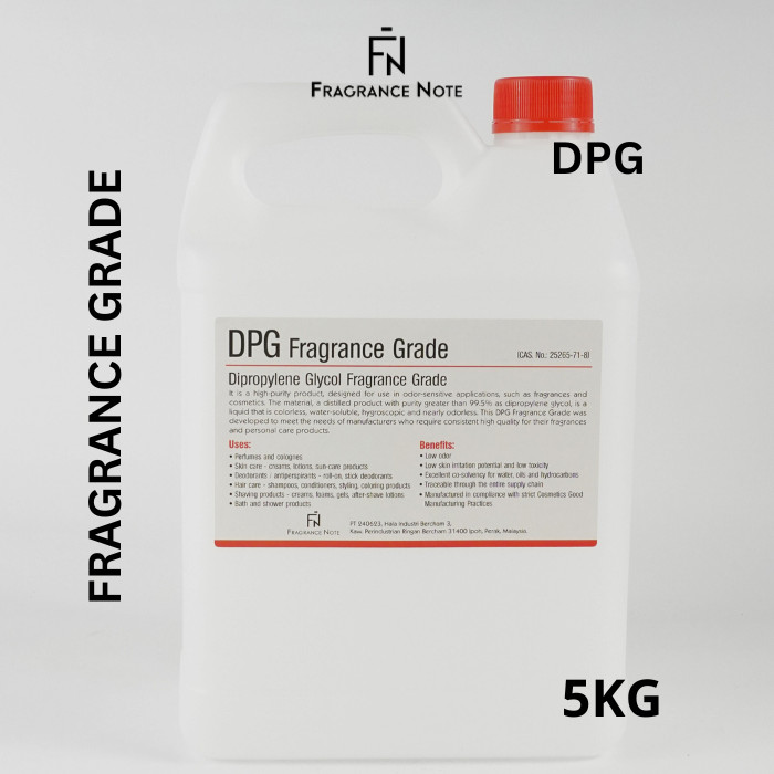 FRAGRANCE NOTE DPG Solvent for Body Perfume/Roll-On ( 5KG) | Shopee ...