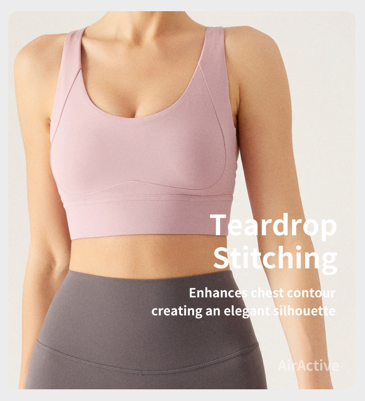 AirActive EssenceFlow Bra [With Removable Pads] Barely-There Fabric Seamless Clasp Design ...