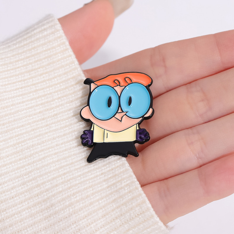 American Anime "Dexter's Laboratory" Enamel Brooch Dexter's Lab ...